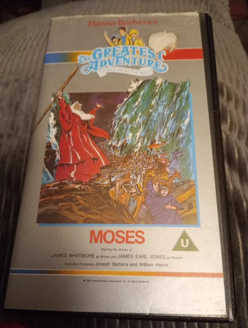 THE GREATEST ADVENTURE Stories From The Bible VHS Video Moses Christian ...