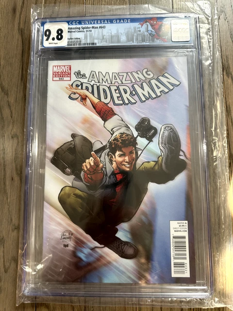 MARVEL COMICS AMAZING Spider-Man #643 Phil Jimenez Variant CGC 9.8 EUR ...