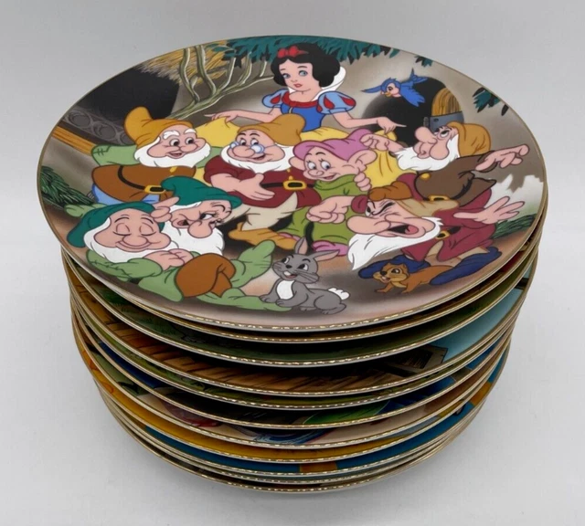 12 DISNEY CARTOON Classics Plates Kenleys E8 £130.00 - PicClick UK
