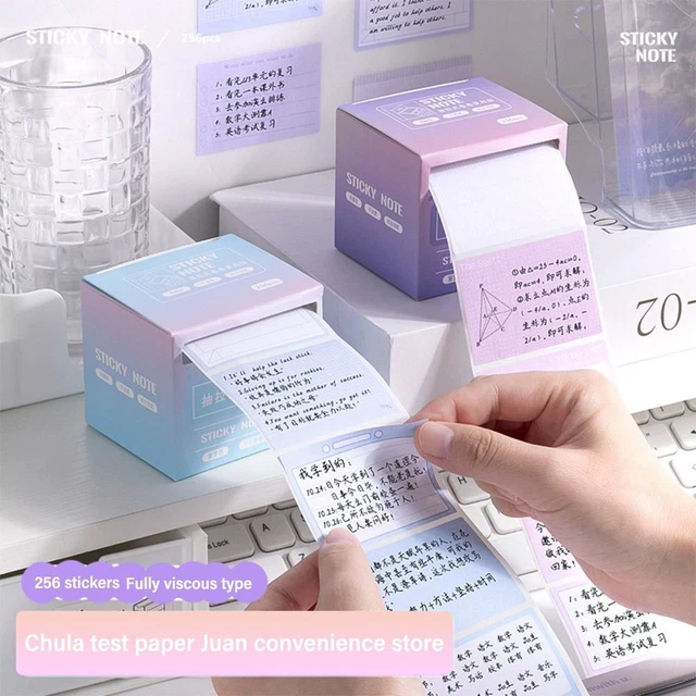 256 PCS/SET DIY Study Sticky Note Tearable Note Pad Students Gift $15. ...