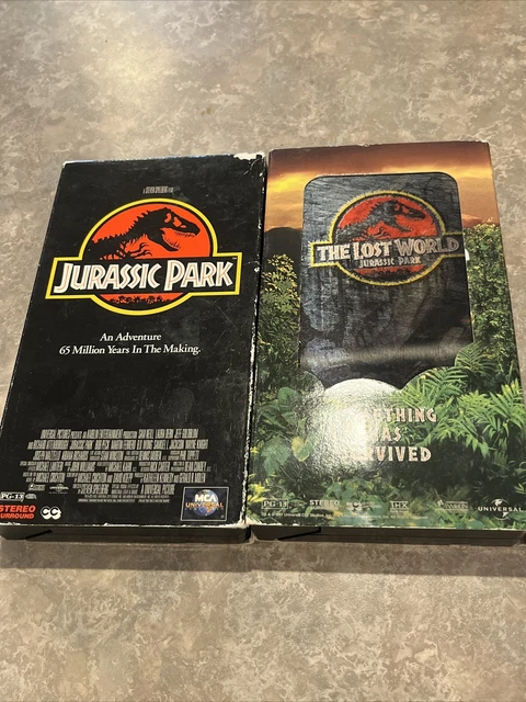 JURASSIC PARK VHS Movie Lot Jurassic Park-The Lost World £8.71 - PicClick UK