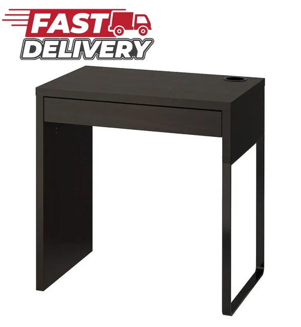 NEW IKEA MICKE Desk - Black Modern Home/Office Adjustable Steel Frame ...