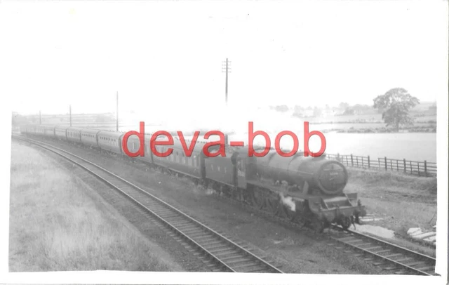 RAILWAY PHOTO LMS Rebuilt Patriot 5530 Sir Frank Ree Stanier 4-6-0 Loco ...