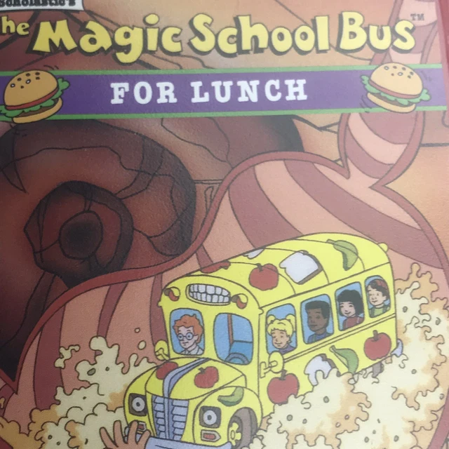 MAGIC SCHOOL BUS, The - For Lunch (VHS, 1995, Clam Shell) £10.12 ...