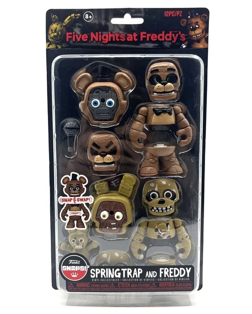 FUNKO SNAPS! FIVE Nights at Freddy's Springtrap e Freddy Fazbear ...