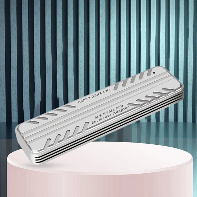 M.2 NVME HDD Storage Box 10Gbps Hard Drive Case for SSD 2230/2242/2260 ...