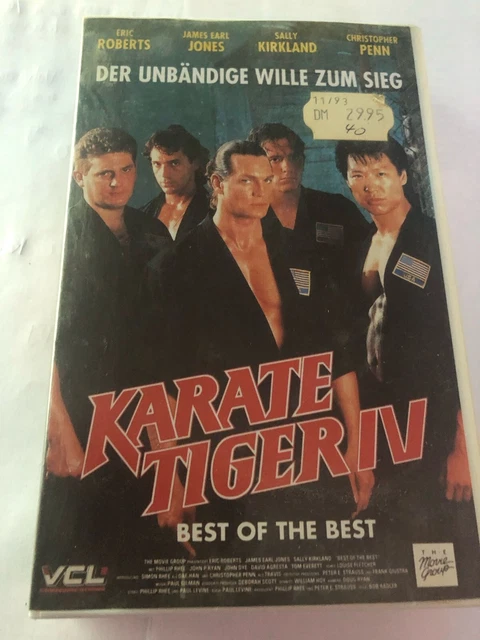 VHS RARITÄT: KARATE Tiger Iv - Best Of The Best (1989) Mit Eric Roberts ...