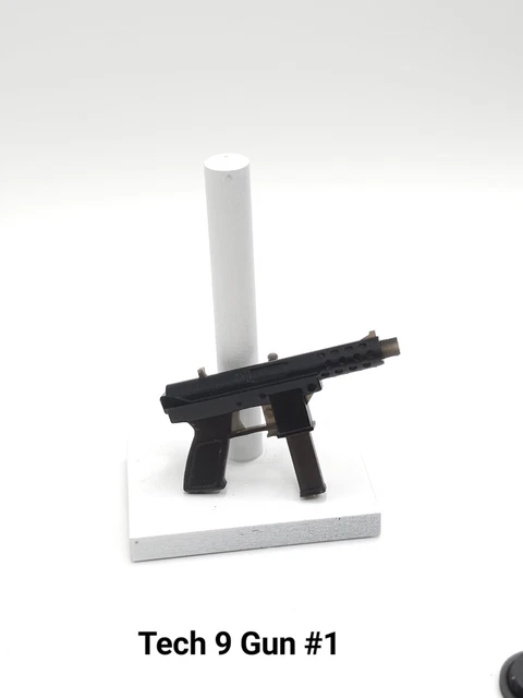 3D PRINTED TECH 9 SUBMACHINE GUN #1 1:12 6" GI Joe Classified MARVEL ...