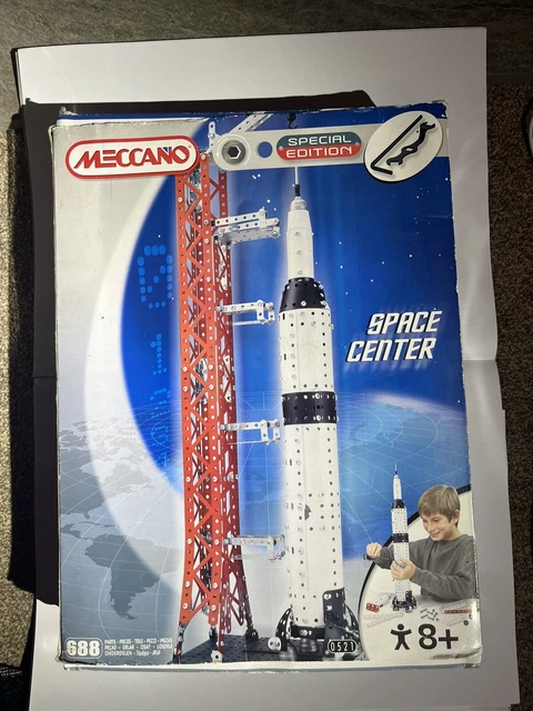 MECCANO ERECTOR SPACE center set (all Parts Unopened) 2005 Complete Set ...