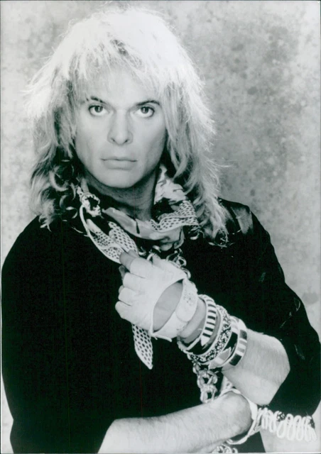 DAVID LEE ROTH, Câble Singer De Van Halen Et So - Vintage Photo 4899144 ...