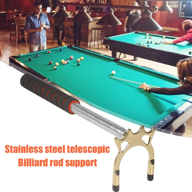 BILLIARD CUE HOLDER Bridge Telescopic Bridge Pool Stick Support Bracket ...