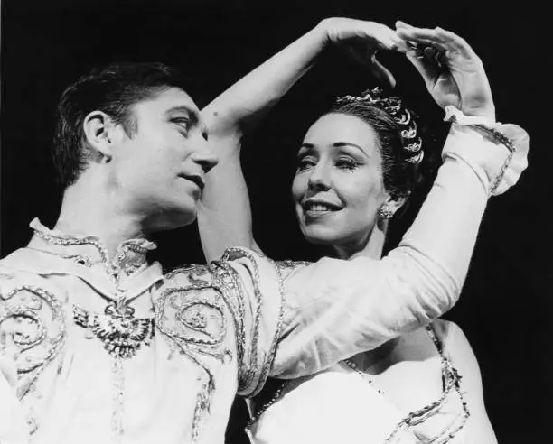 BRITISH BALLET DANCER David Blair & South African dancer Nadia - 1963 ...