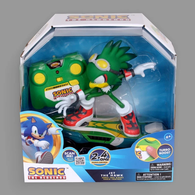 *VERY RARE* JET the Hawk Sonic The Hedgehog 2.4Ghz RC Racing Car w ...
