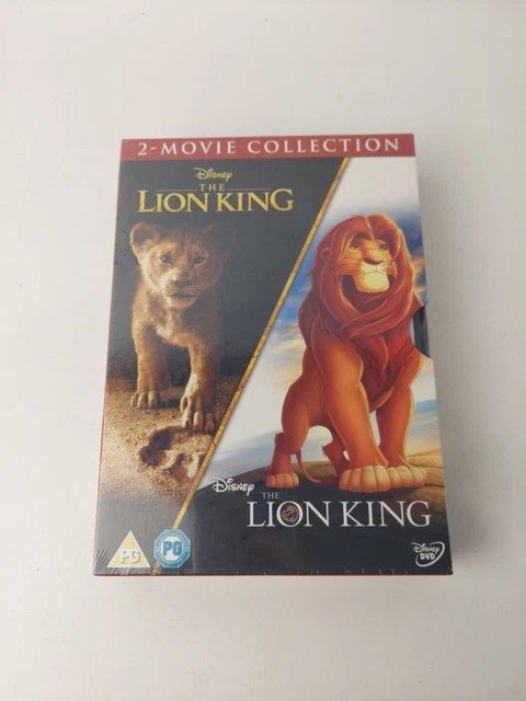 THE LION KING 2 MOVIE COLLECTION 2019 DISNEY REMAKE + ORIGINAL DVD New ...