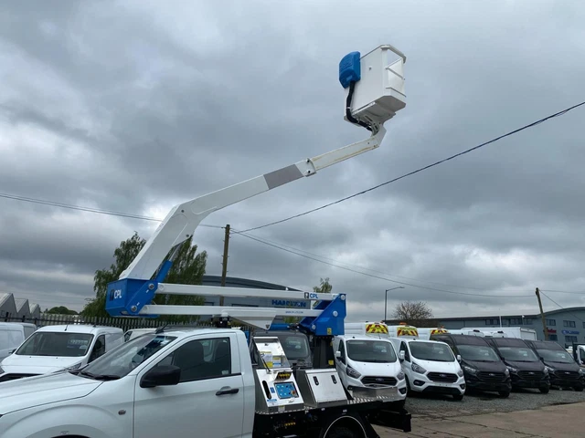 2022 72 REG Isuzu D-Max Pickup MEWP Cherry Picker 13.1m Working Height ...