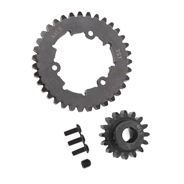 (17T)35T SPUR MOTOR Gear Set Steel RC Spur Gear Pinion For X Maxx 6S ...