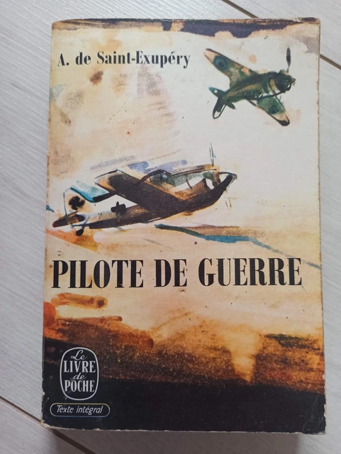 LIVRE DE POCHE 1942 A de Saint Exupéry Pilote de Guerre Gallimard EUR 3 ...