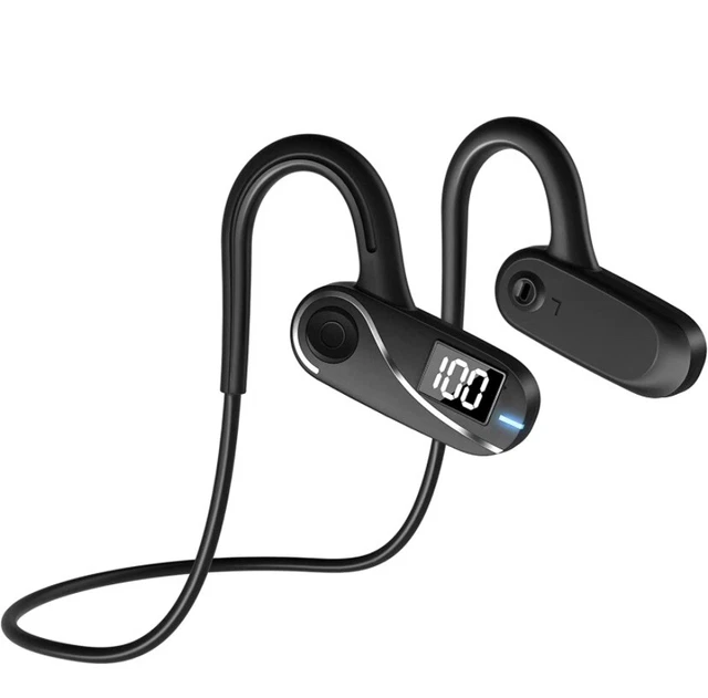 OPEN EAR HEADPHONES Wireless Bluetooth 5.3 Air Conduction Headphones ...