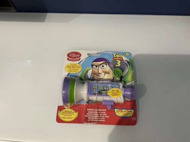 DISNEY STORE TOY Story 3 Buzz Lightyear Speaker Mini Megaphone voice ...
