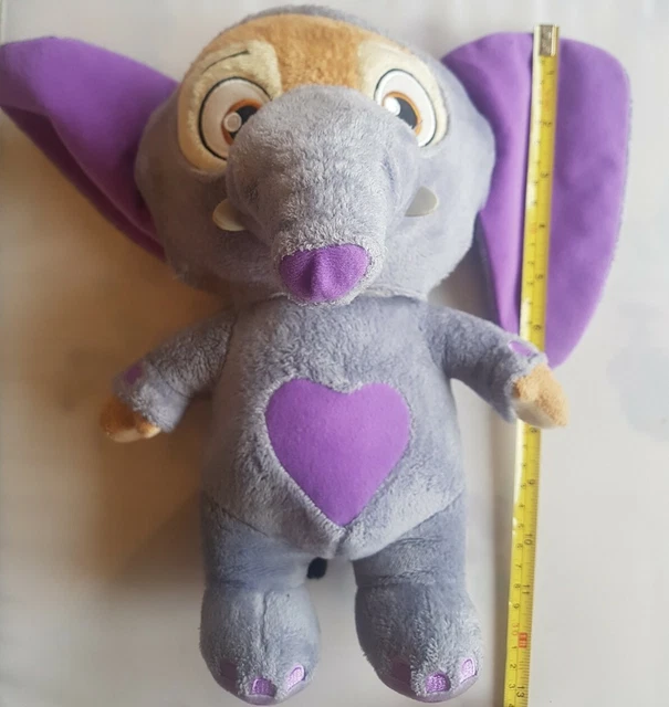 DISNEY ZOOTROPOLIS DELUXE Ele-Finnick Talking Soft Toy Plush Elephant ...