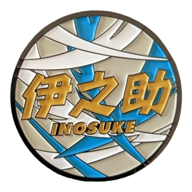 DEMON SLAYER INOSUKE Hashibira Enamel Pin Anime Official Aniplex $14.85 ...