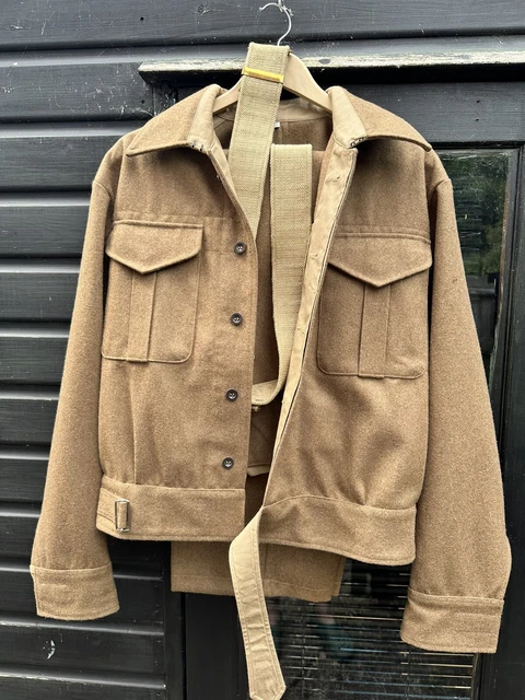 ORIGINAL QUALITY BRITISH Army Battledress Uniform 37 Pattern Jacket ...