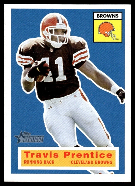 2001 TOPPS HERITAGE Travis Prentice Cleveland marron #74 EUR 1,58 ...