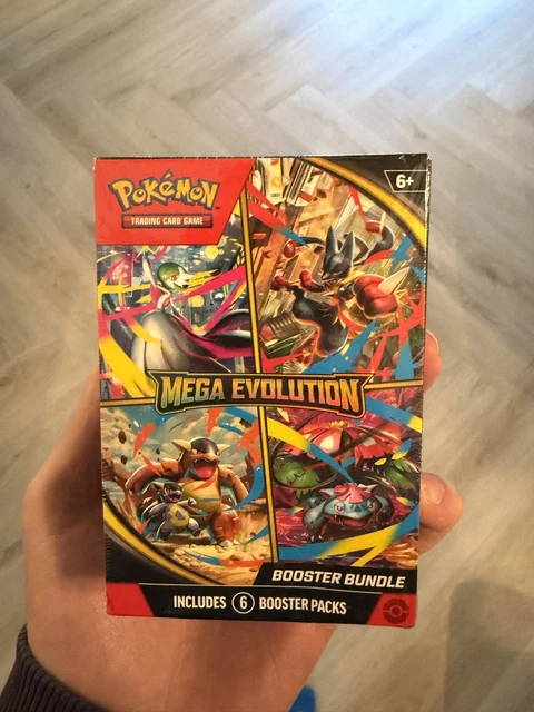 POKÉMON TCG MEGA Evolution Booster Bundle Brand New & Sealed £39.95 ...