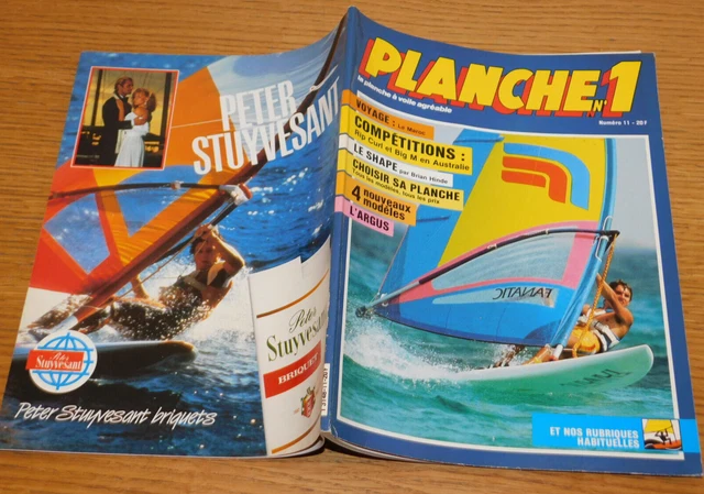 MAGAZINE REVUE LA planche à voile agréable 1 RIP CURL big M brian hinde TIGA bic EUR 19,99 ...