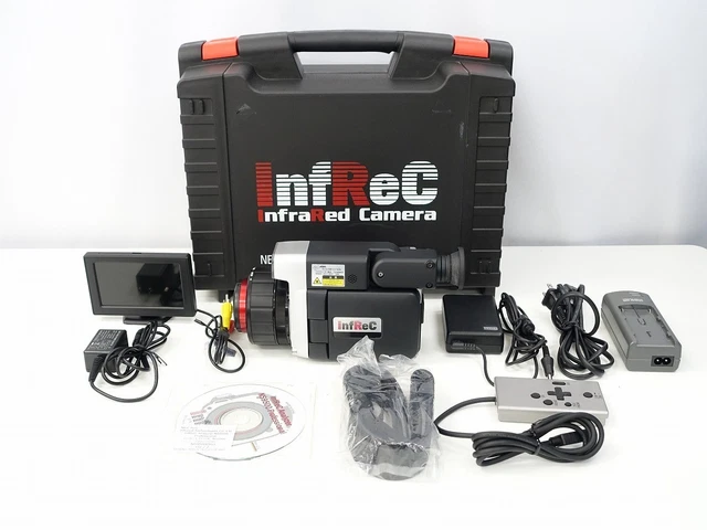 NEC AVIO INFREC R300W2 R10 Infrared Thermography Camera Japan AS IS £ ...