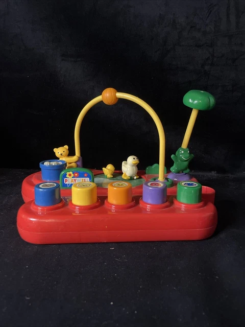 VINTAGE RARE HTF 90s-2000s Playwell Buttons Animals Activity Toy $125. ...