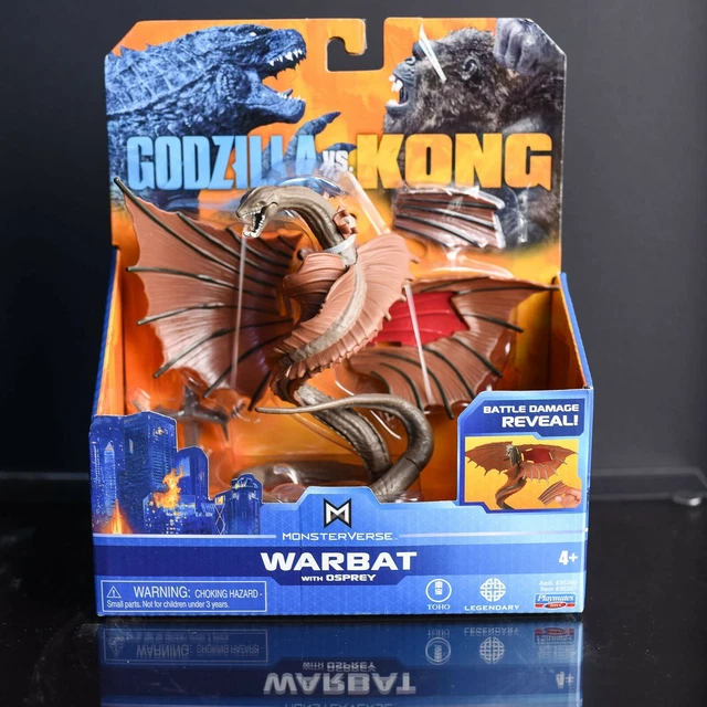 MONSTERVERSE GODZILLA VS Kong 15cm Hollow Earth Monsters Warbat Figur 🚚 ...