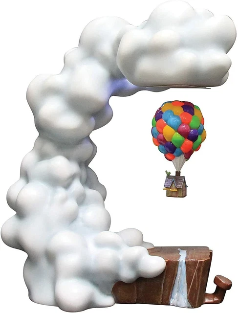 DISNEY PIXAR UP Levitating House Masterpiece Figurine Sculpture Statue ...