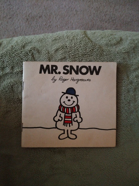 ROGER HARGREAVES MR Men Mr Snow 1st Edition 1971 £3.00 - PicClick UK