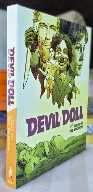 DEVIL DOLL / Curse of the Voodoo Blu Ray + Limited Slipcover Vinegar ...