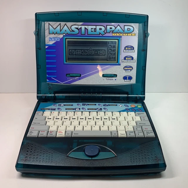 VTECH MASTER PAD Deluxe Learning Computer 1997 Vintage Working VERY ...