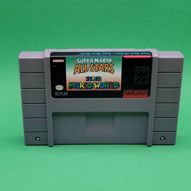 SUPER MARIO ALL-STARS + Super Mario World (Super Nintendo Entertainment ...