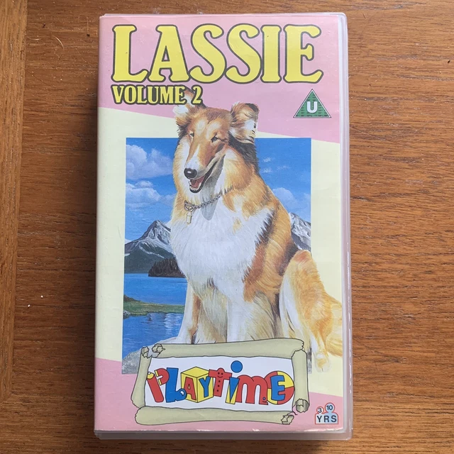 LASSIE VOLUME 2 VHS Tape Playtime Video 1989 3 Episodes Vtg Dog ...
