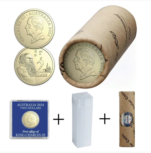 $2 2024 ABORIGINAL Elder - King Charles III Mint Roll (PREMIUM PACKAGE) PREORDER $250.00 ...