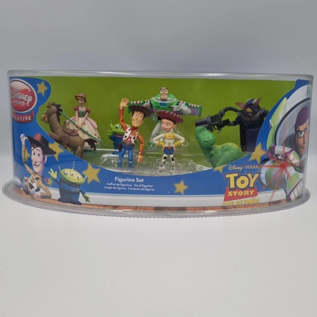 DISNEY STORE EXCLUSIVE Pixar Toy Story Figures Figurine Set (8 Pieces ...