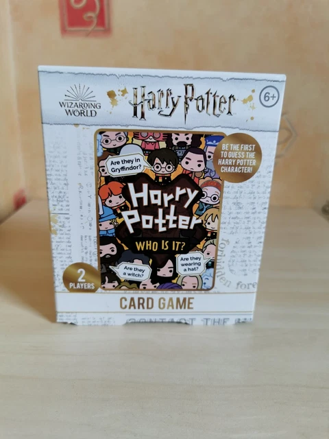 WIZARDING WORLD HARRY Potter Who is it? Guessing Family Fun Card Game ...