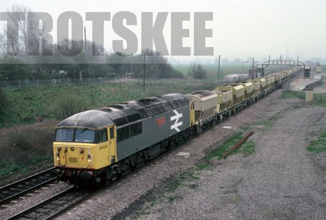35MM SLIDE BR British Railways Diesel Loco 56034 Class 56 c1986 ...