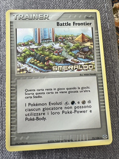 POKEMON SET BASE Shining Charizard Battle Frontier 75/106 Ita Ex ...