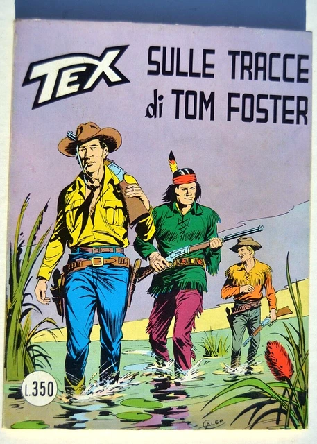 TEX N. 170. Sulle tracce di Tom Foster. prima edizione. 1974 - 2 EUR 3 ...