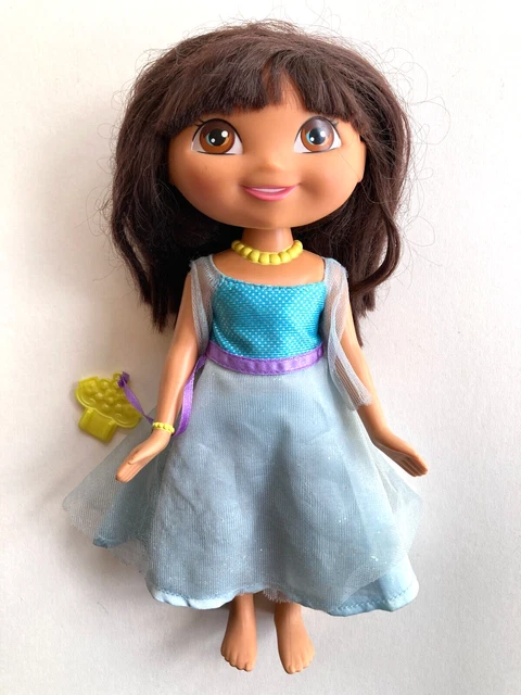 DORA THE EXPLORER "Princess Dora" Doll - 2008 Mattel - 11"- moveable ...