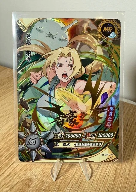 TSUNADE SENJU NR-MR-016 Naruto Kayou Card Mint Ultra Rare EUR 14,00 - PicClick DE