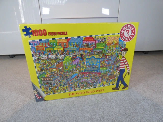 DOVE SI TROVA Wally? Puzzle The Wild Wild West 1000 pezzi NUOVO ...