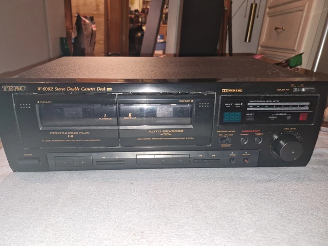 TEAC W-600R HIFI Stereo Doppel Dual Full Logic Kassettendeck EUR 64,00 ...