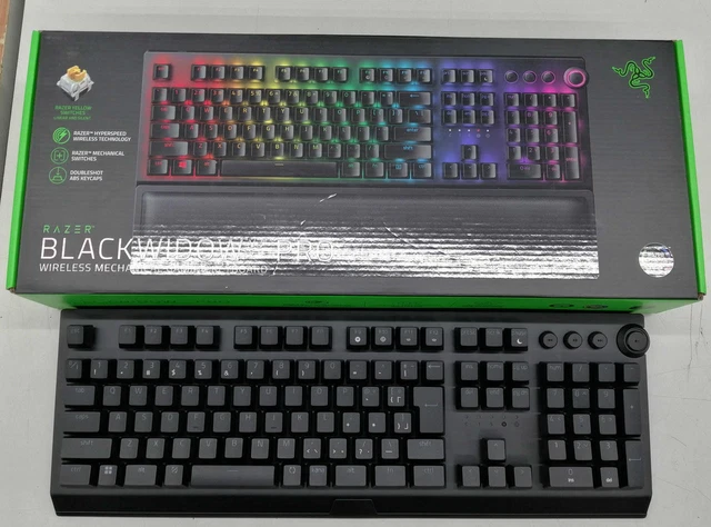 RAZER BLACKWIDOW V3 Pro Wireless Mechanical Gaming Keyboard - Black (US ...
