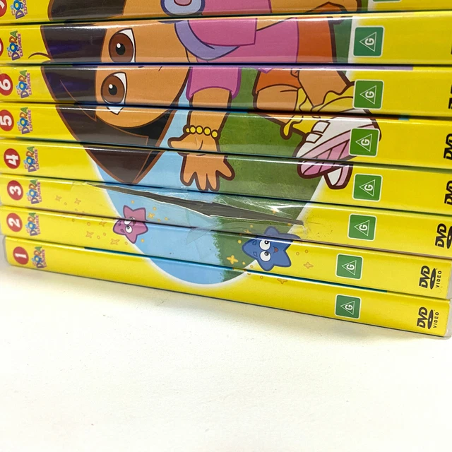 Dora The Explorer Dvd Lot Bundle X 9 Nickelodeon Jr Pal Region 4 Aus
